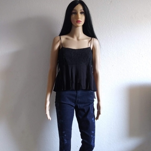 CHANEL | Tops | Chanel Lace Top | Poshmark